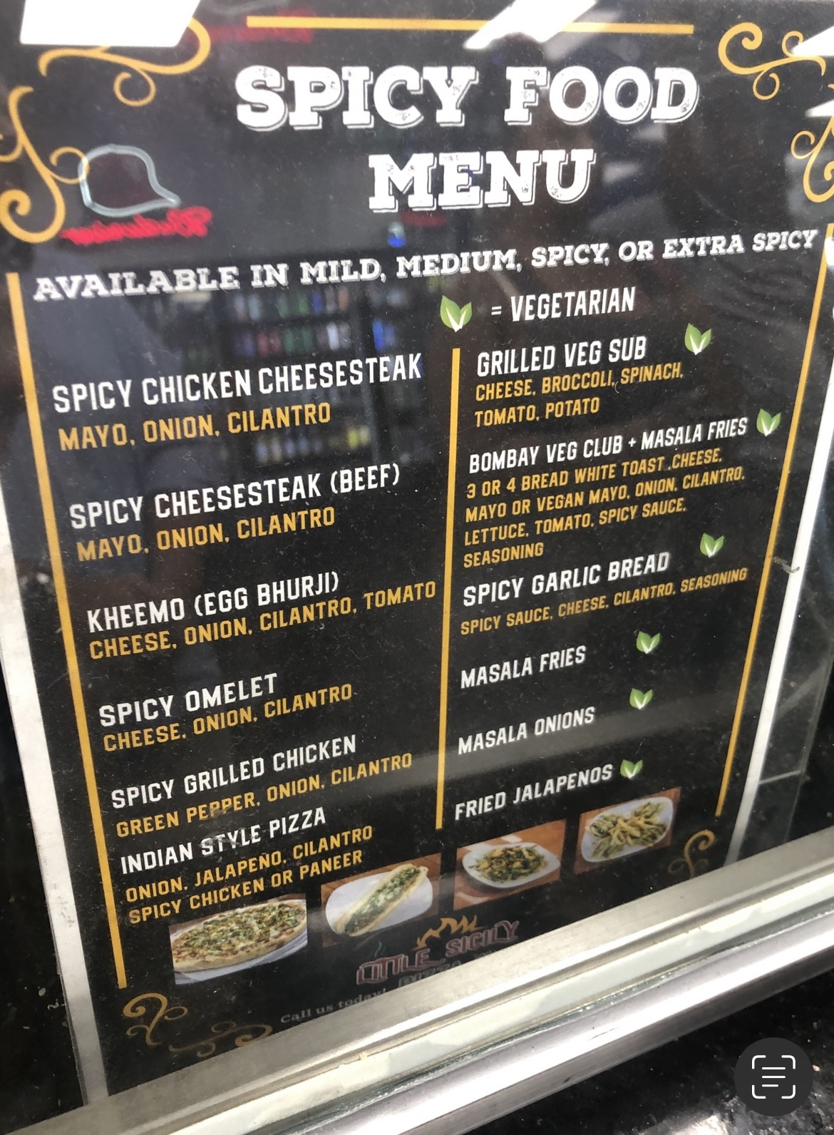 Philly Restaurant Review: Little Sicily II (A Secret Indian Menu ...